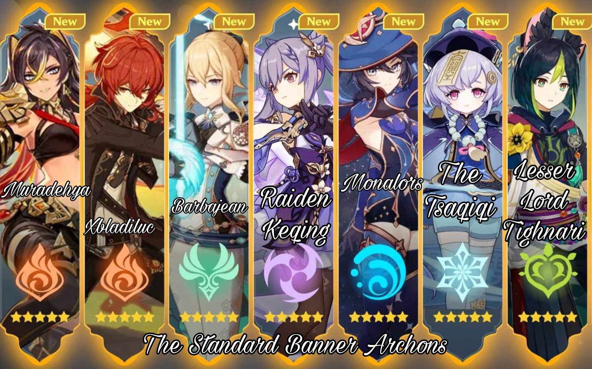 The Standard Archons Genshin Impact | HoYoLAB