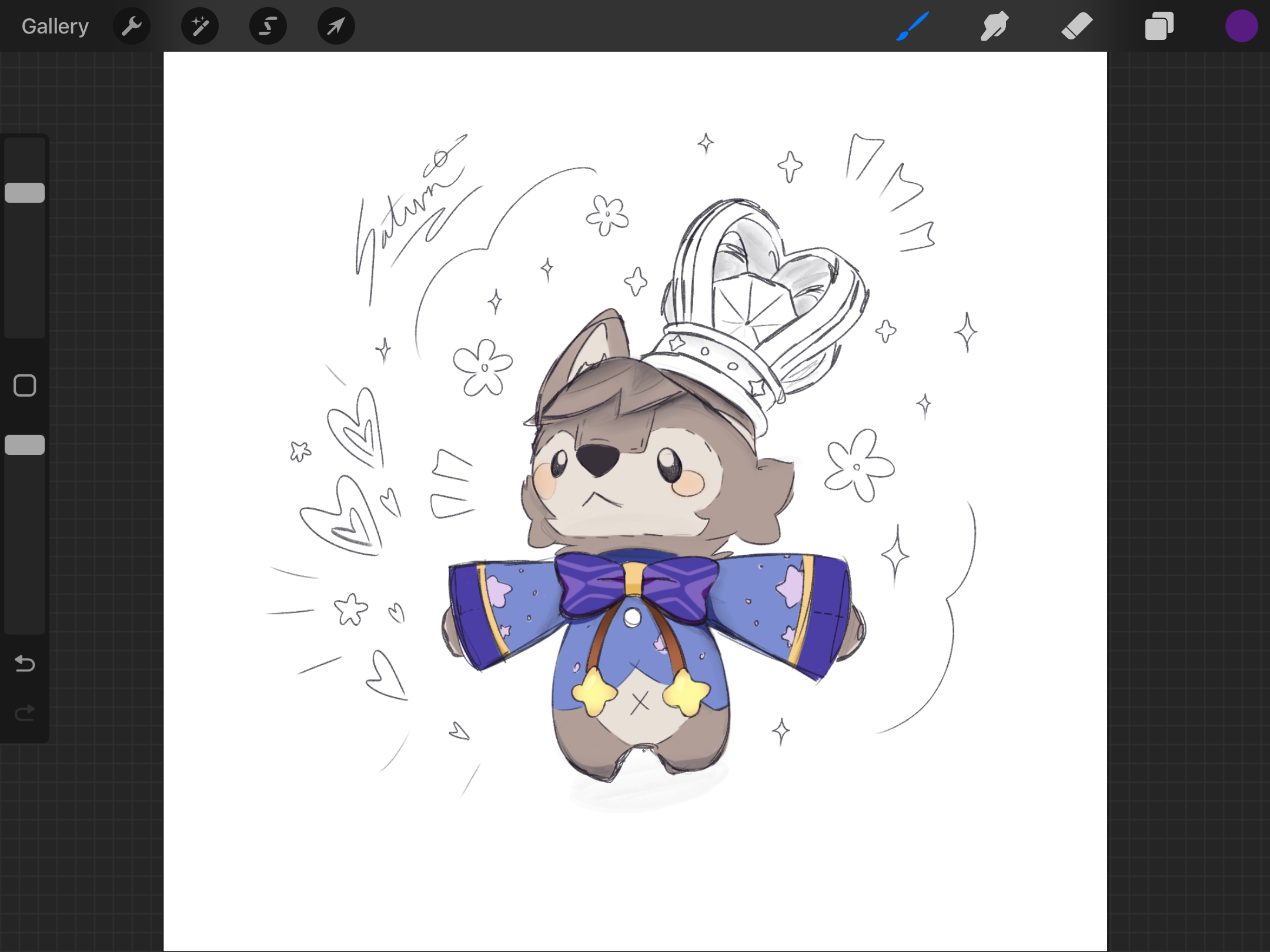 Quick Wolfy Sketch! Genshin Impact | HoYoLAB