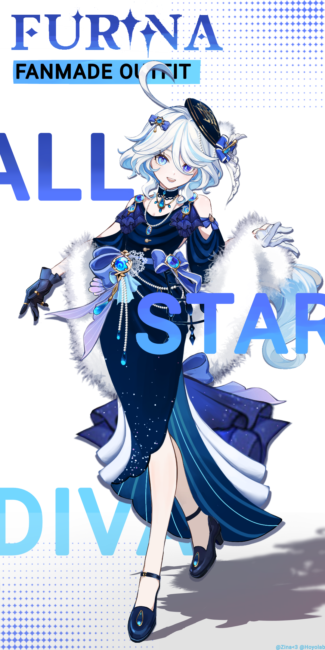 Making Furina Skins Part 1 bc why not Genshin Impact | HoYoLAB