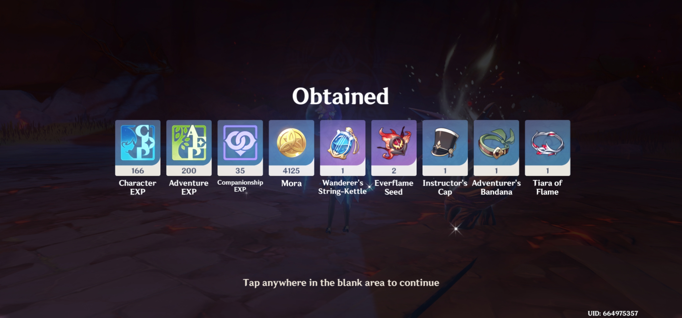 pyro flower rewards Genshin Impact | HoYoLAB