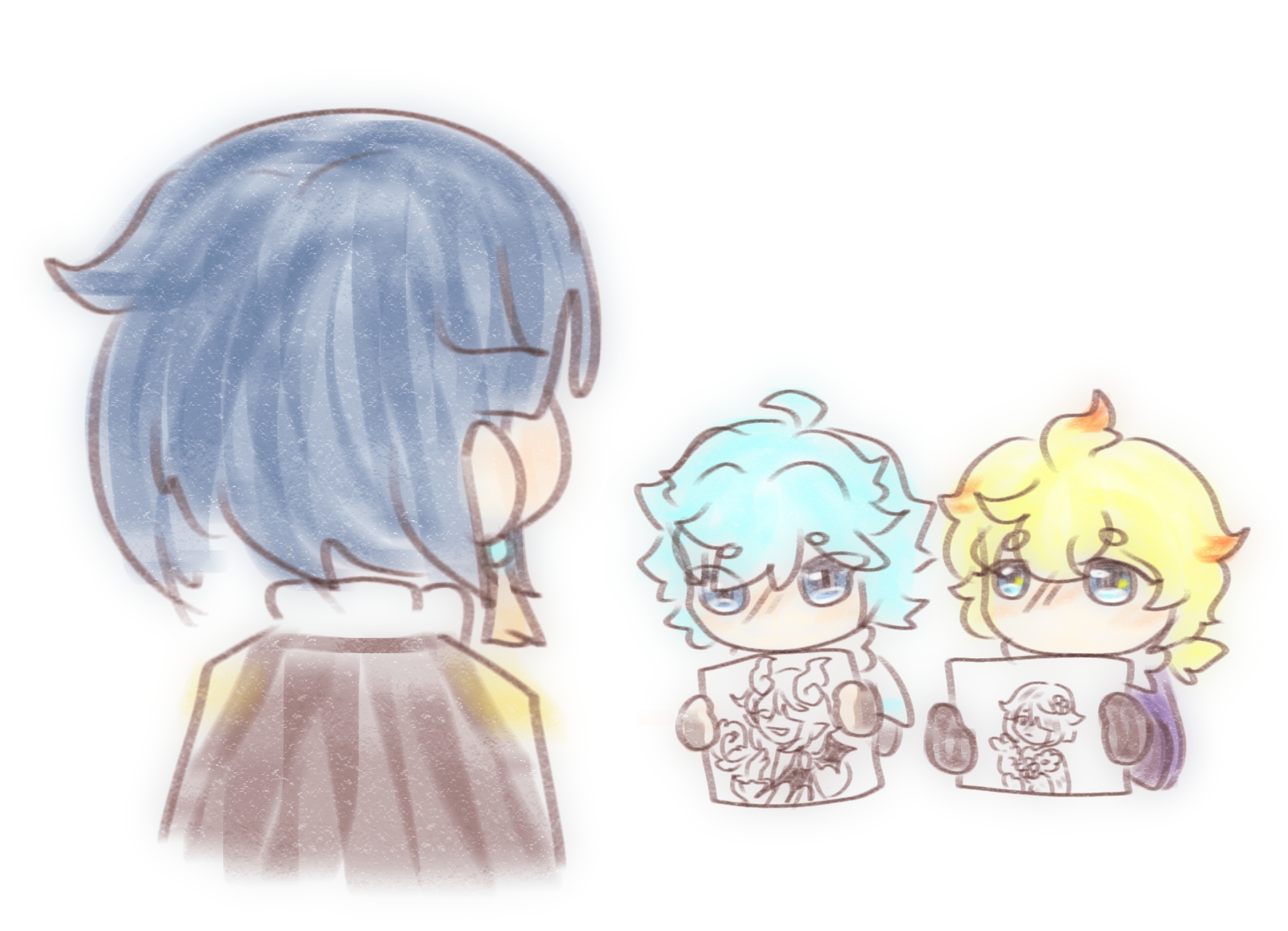 Cryo boys who likes to draw :) Genshin Impact | HoYoLAB