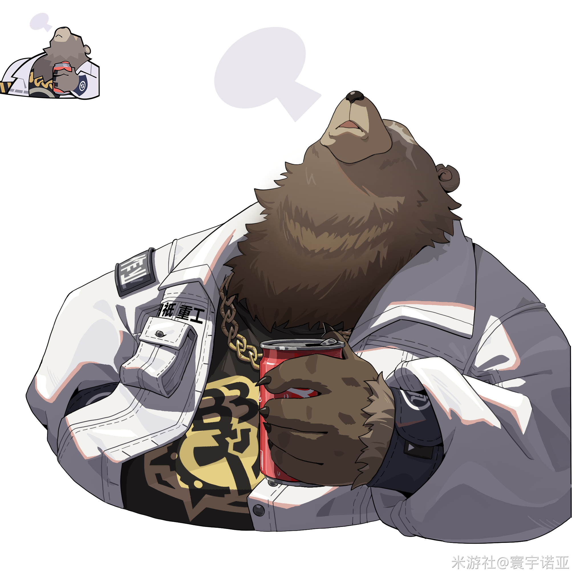 Ridu Stroll Sticker Enlarged version Zenless Zone Zero | HoYoLAB