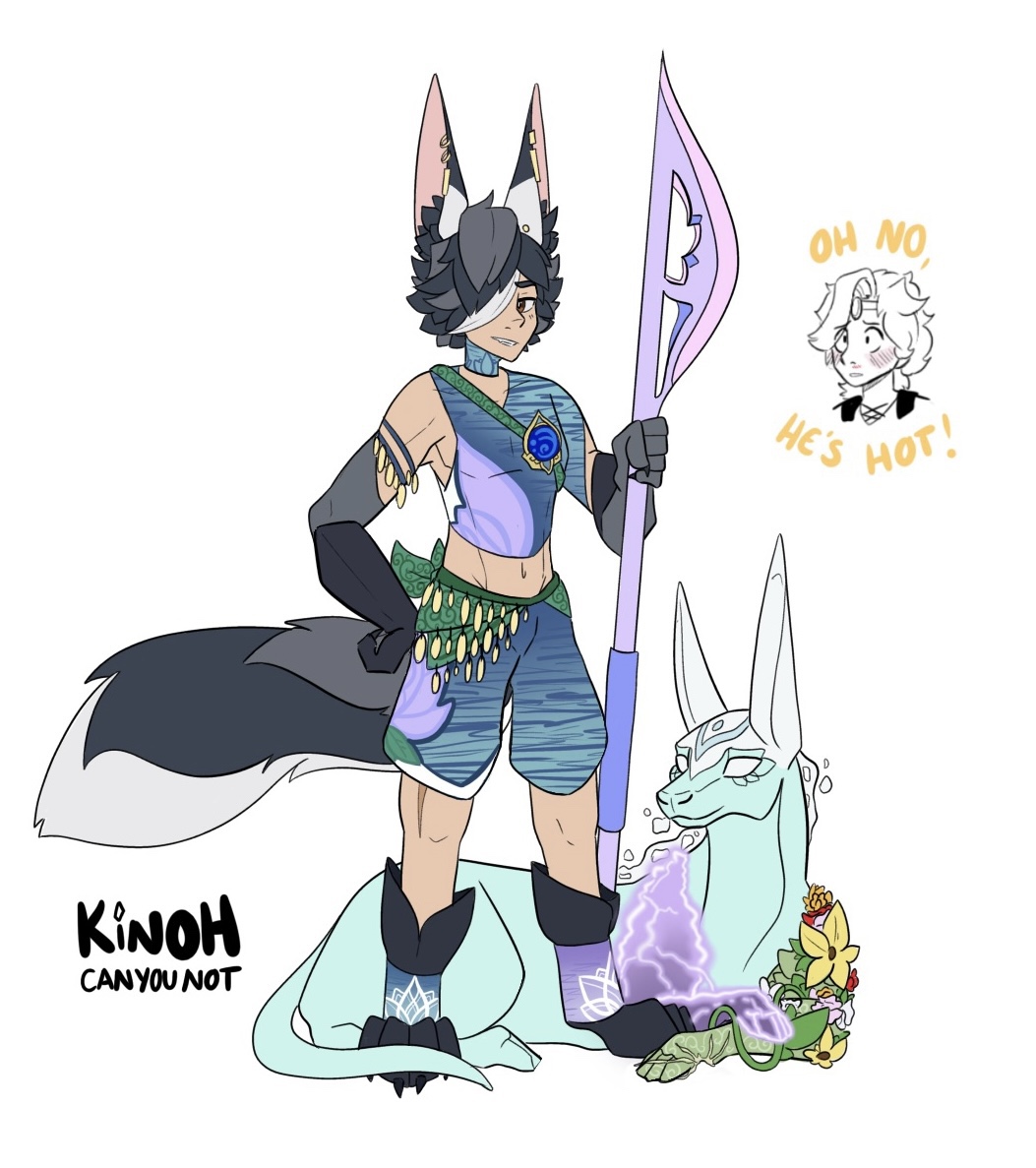 Ori (my CyNari kiddo) AS A BIG BOI!!! Genshin Impact | HoYoLAB