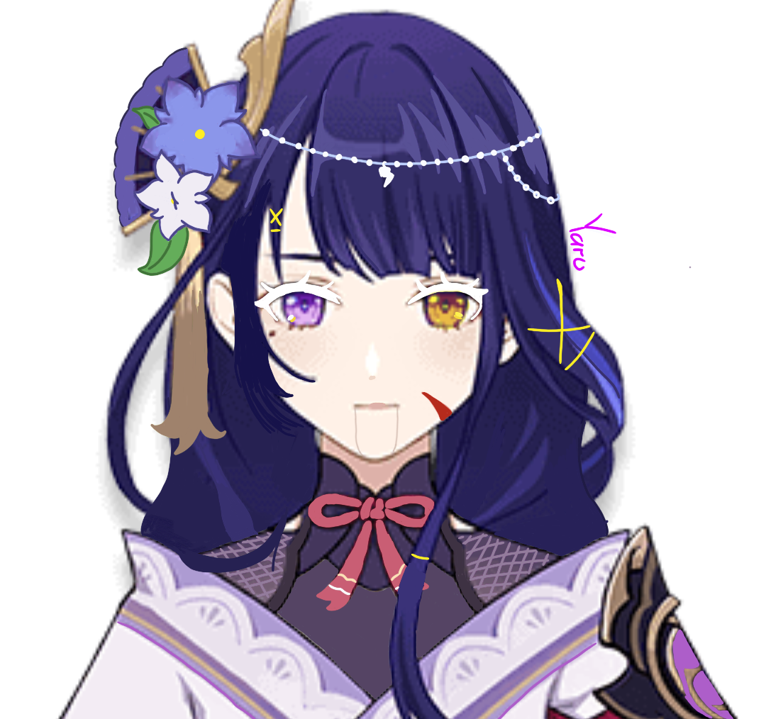 My first redesign ( Raiden Shogun )💜 Genshin Impact | HoYoLAB