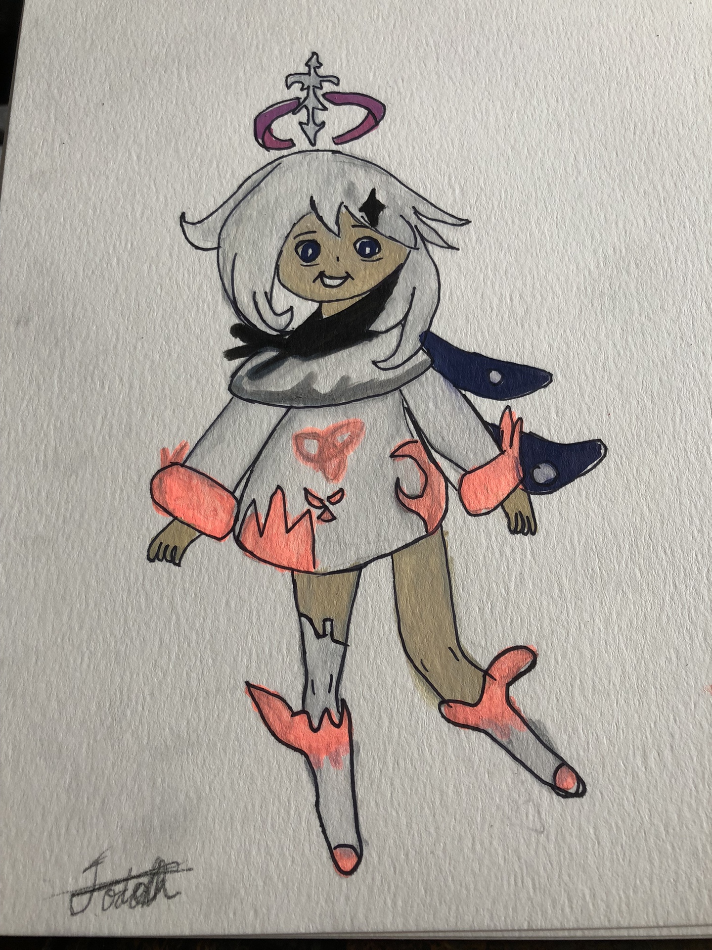 Old lady paimon Genshin Impact | HoYoLAB