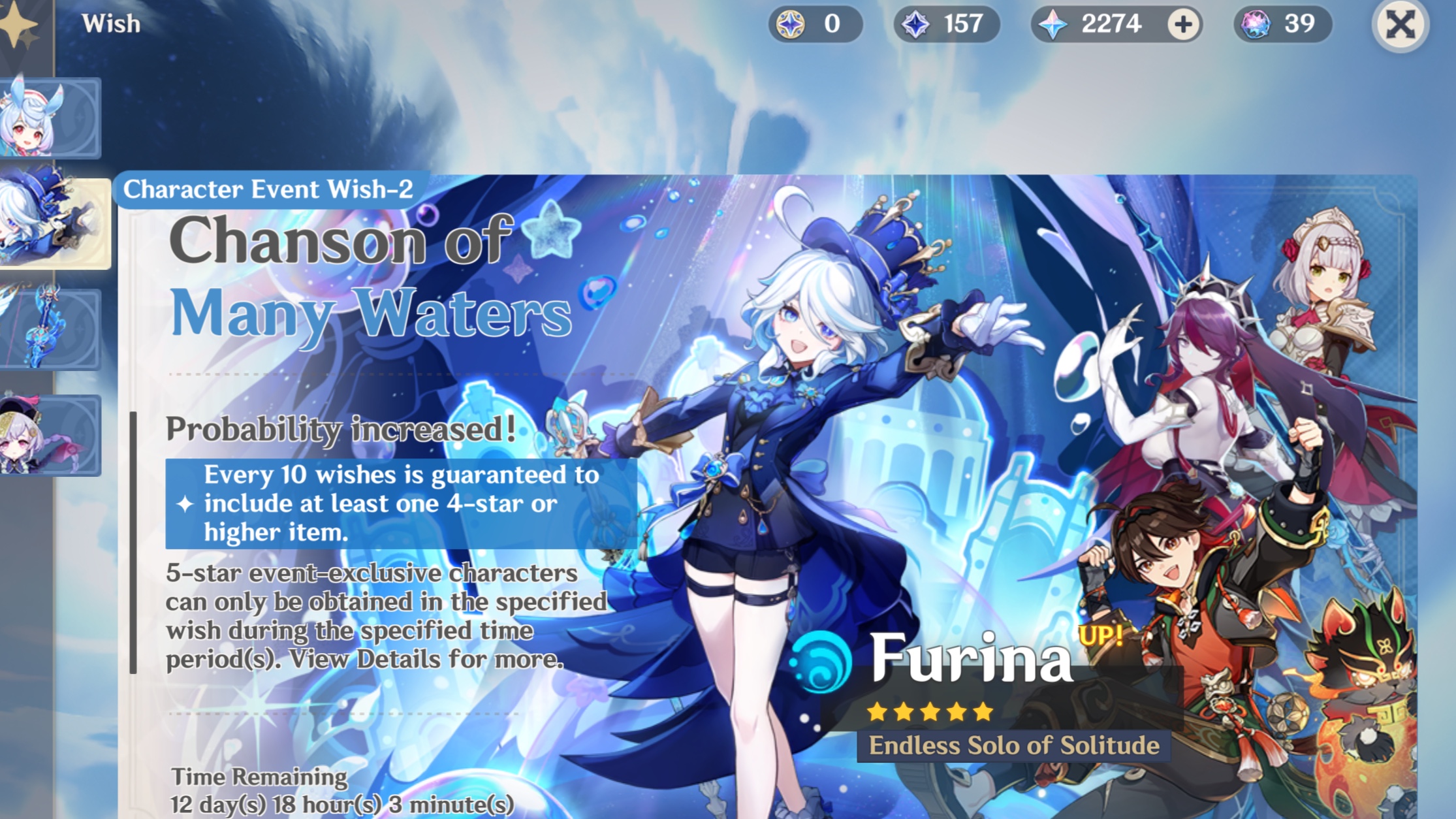 Day 4 of saving for furina!! Genshin Impact | HoYoLAB