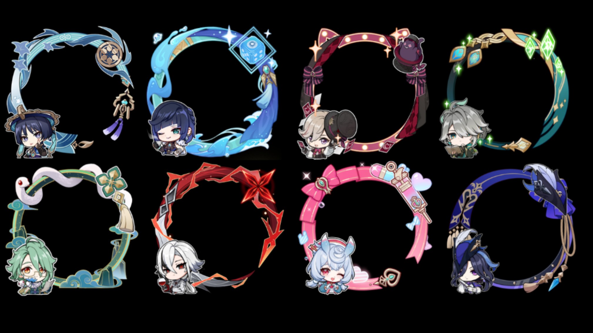 New Avatar Frames Genshin Impact | HoYoLAB