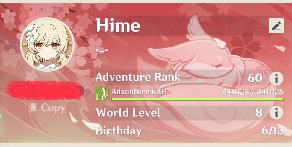 Adventure Rank 🥳 Genshin Impact | HoYoLAB