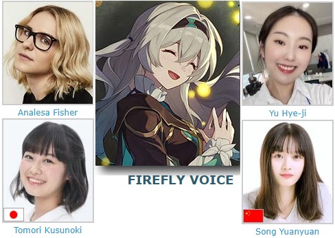 FireFly Voice Actors Honkai: Star Rail | HoYoLAB