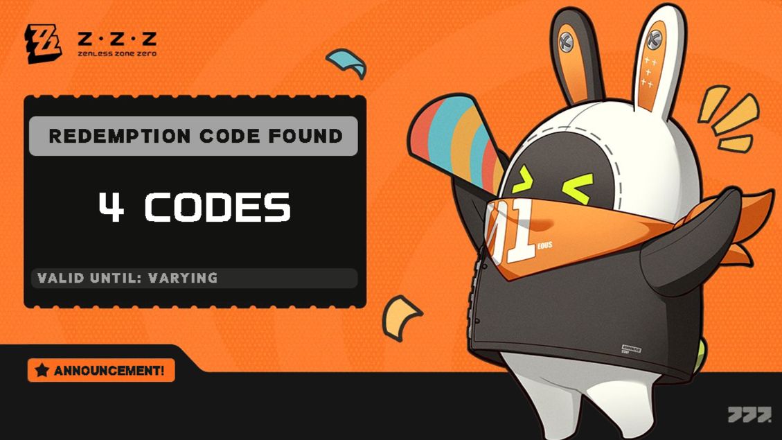 Redemption Code Found | 4 CODES Zenless Zone Zero | HoYoLAB