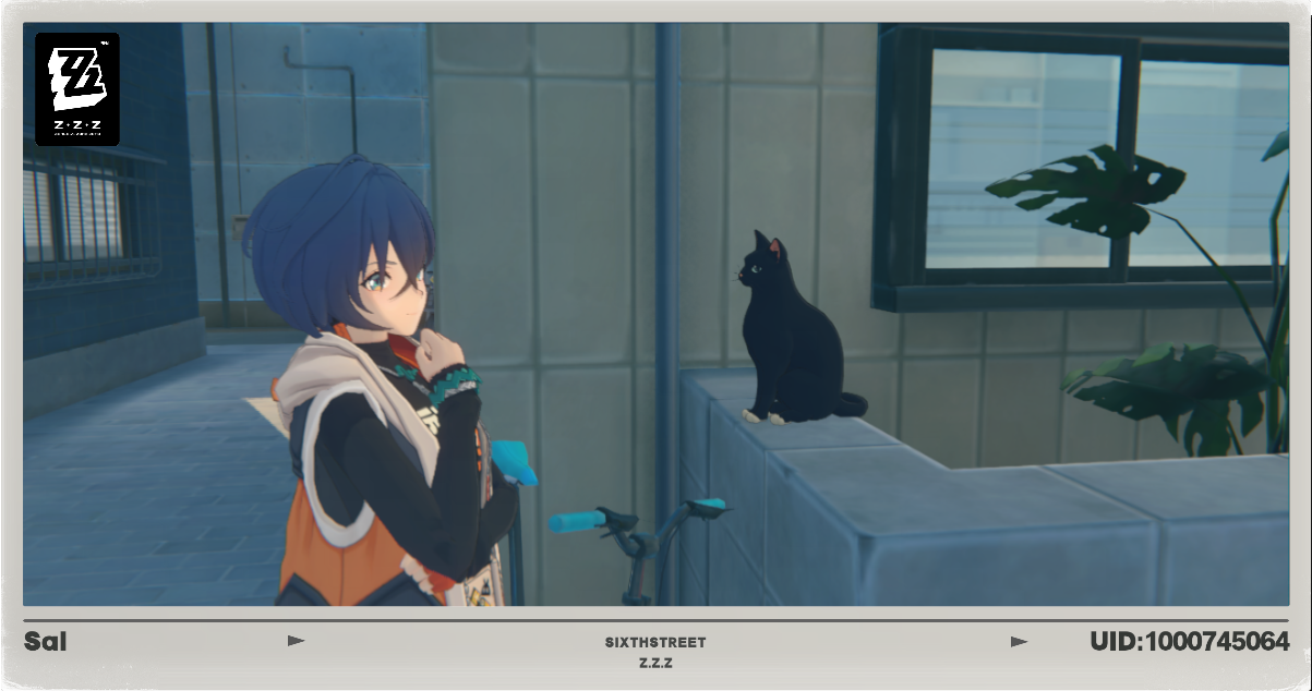 We can pet the cat🤩 Zenless Zone Zero | HoYoLAB