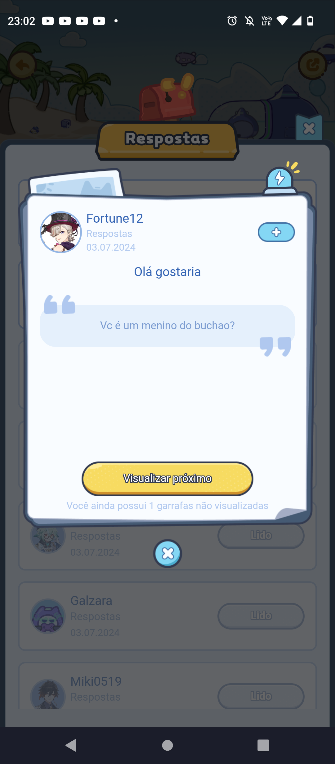 Olá gostaria | HoYoLAB