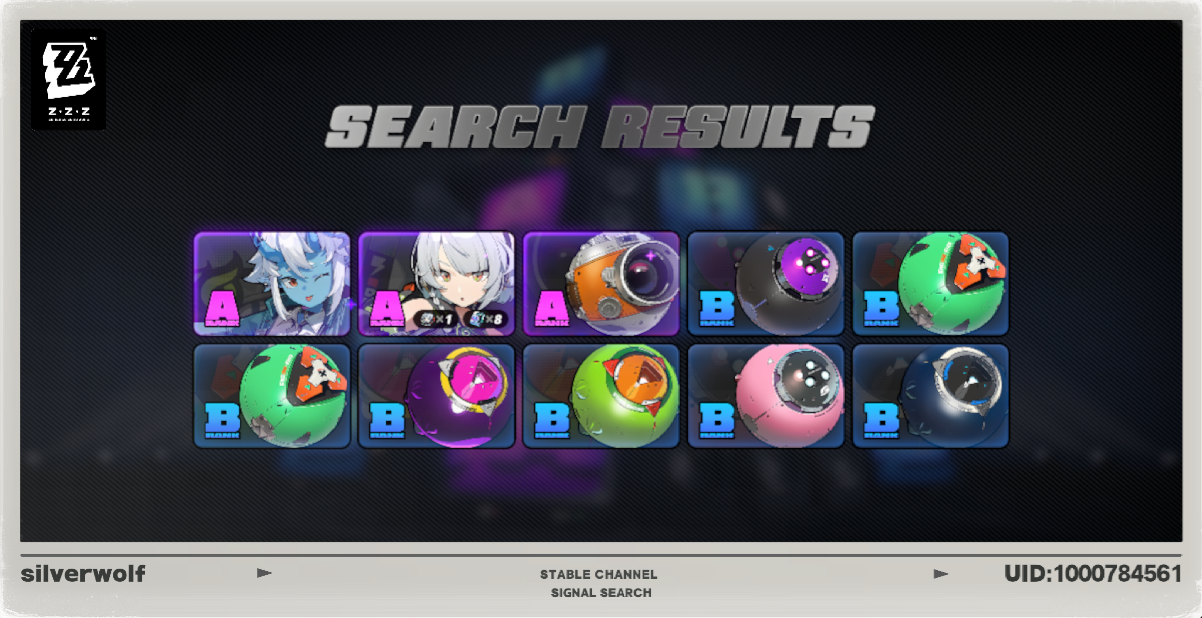 First pull Zenless Zone Zero | HoYoLAB