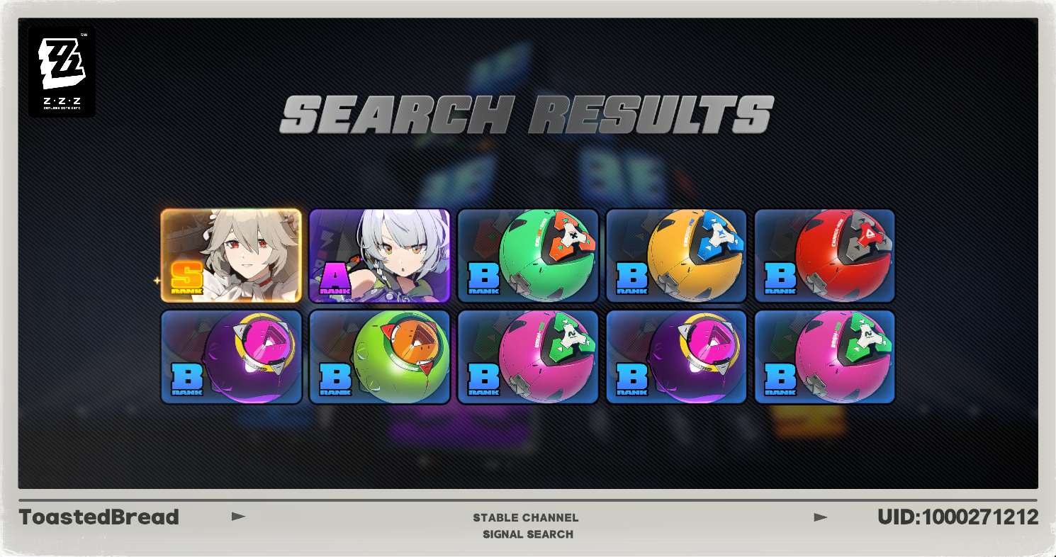 Just got an S rank Zenless Zone Zero | HoYoLAB