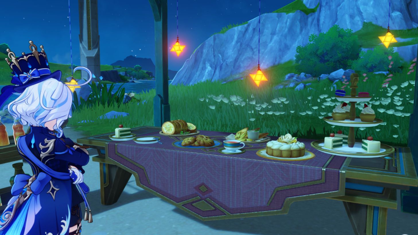 Furina and food Genshin Impact | HoYoLAB