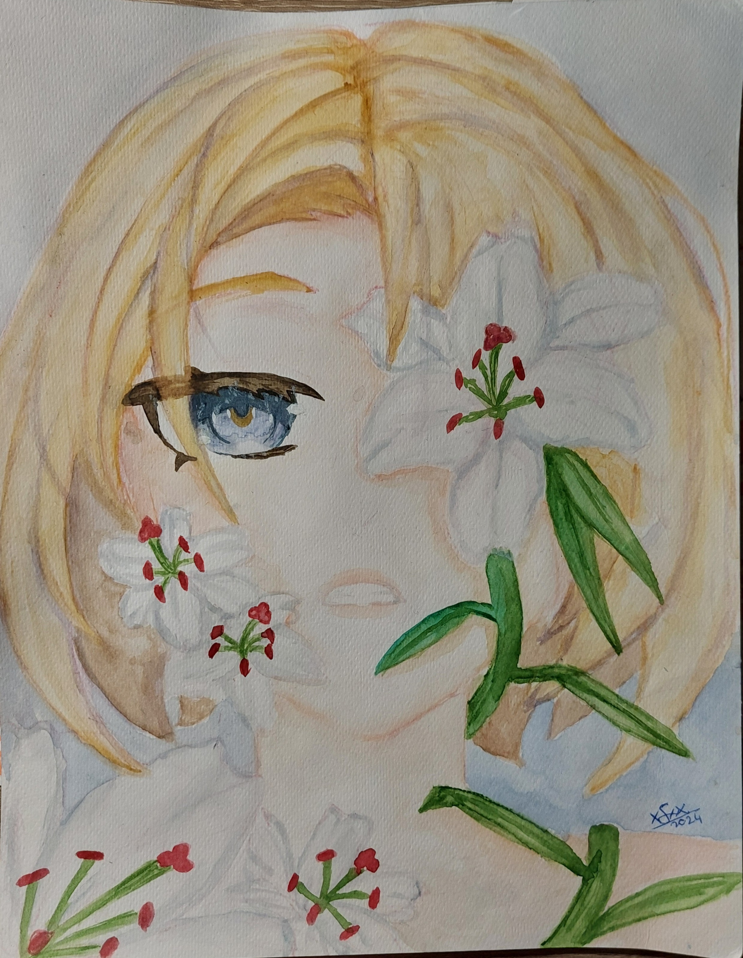 Freminet flower fanart! Genshin Impact | HoYoLAB