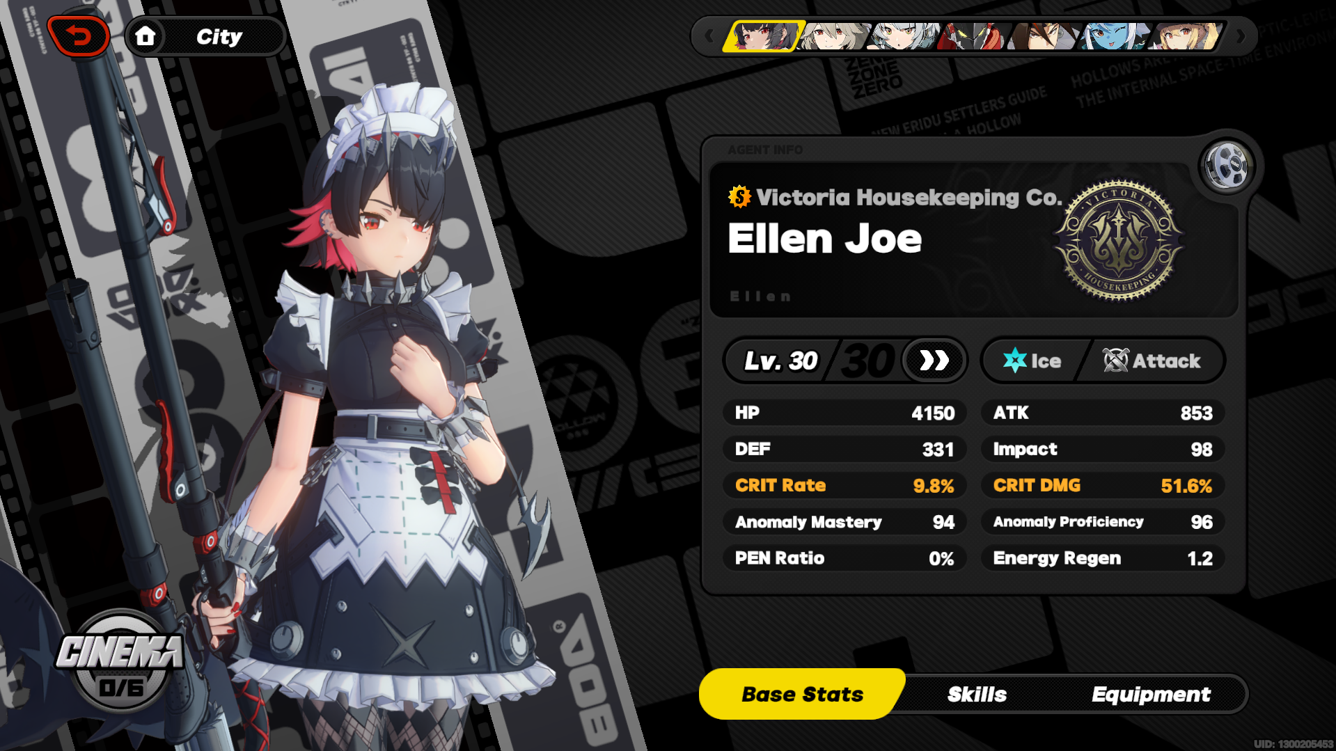 Ellen Joe build without her own w-engine!!! Zenless Zone Zero | HoYoLAB