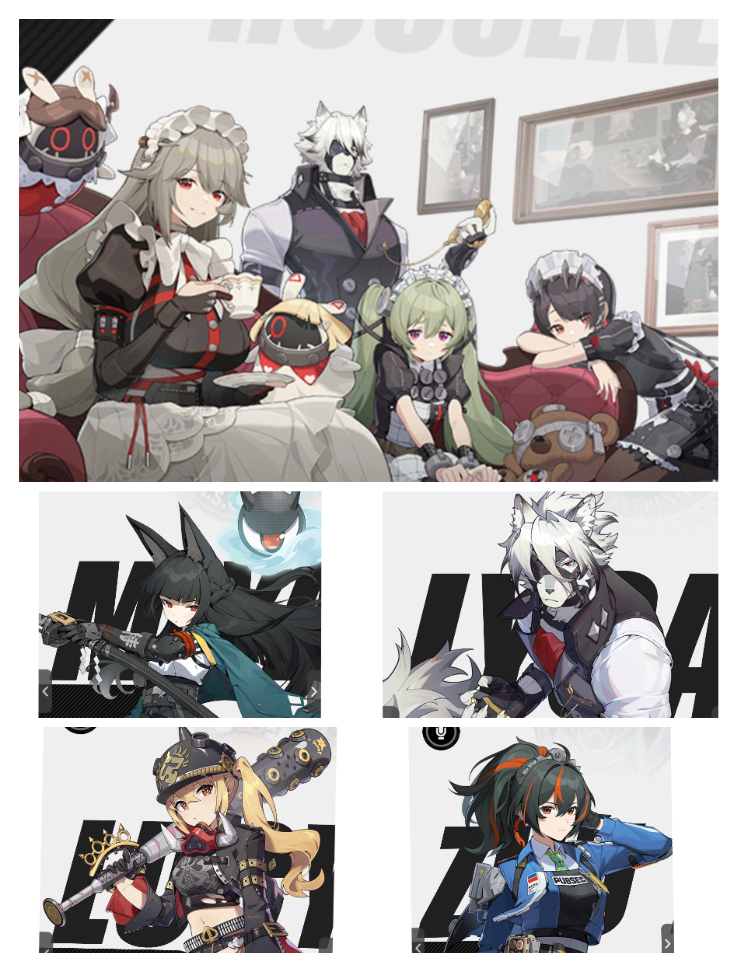 ZZZ Characters Zenless Zone Zero | HoYoLAB