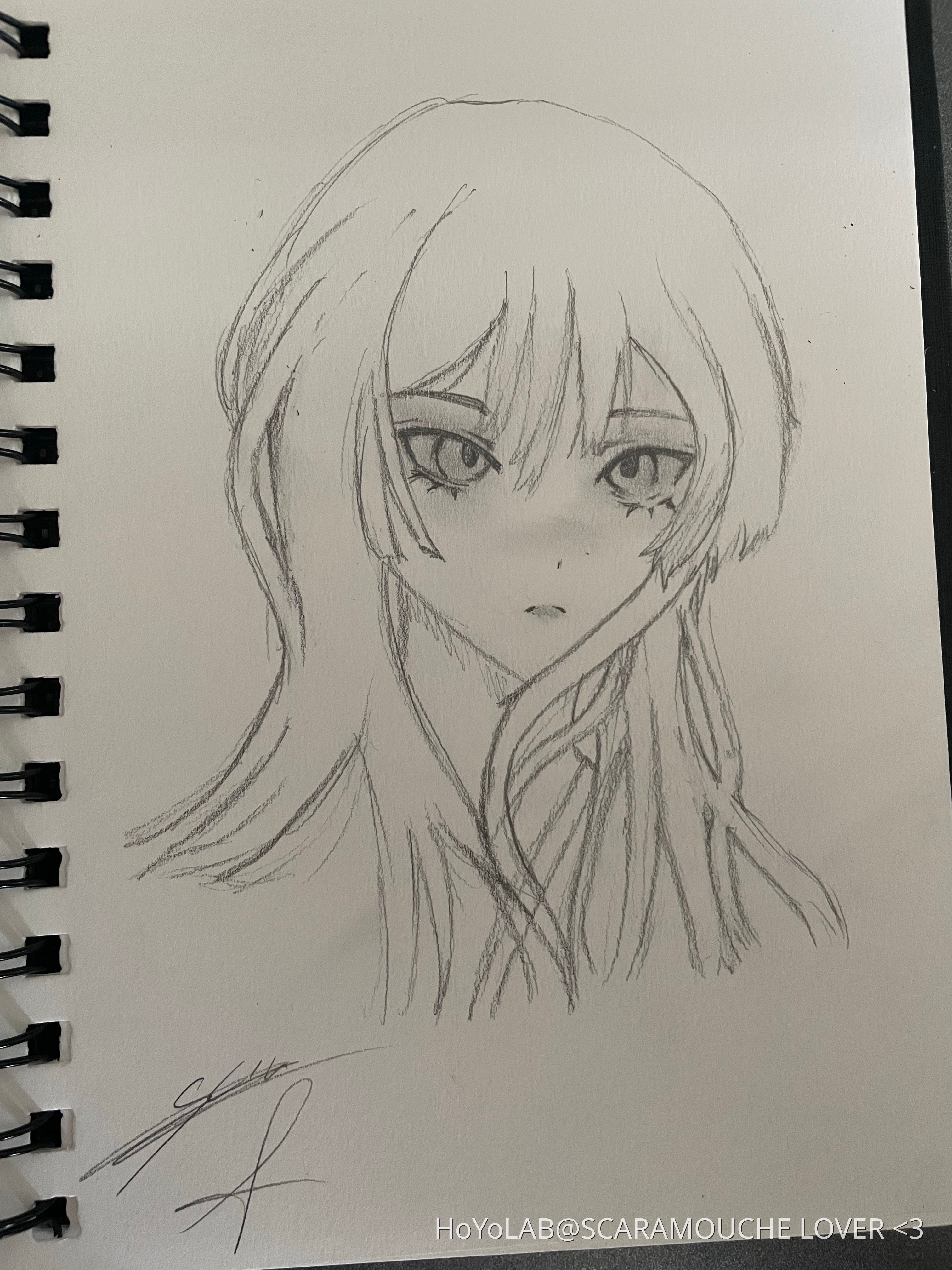 Scaramouche drawing Genshin Impact | HoYoLAB