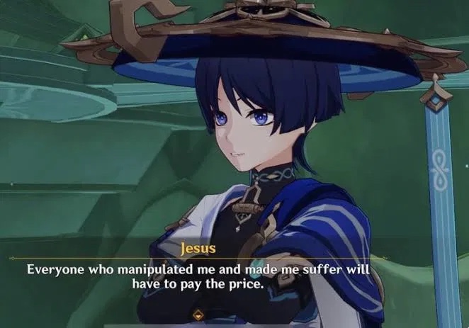 Who ever named him Jesus Genshin Impact | HoYoLAB