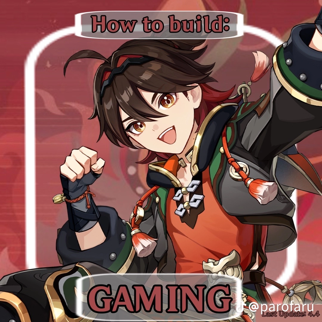 sadly don't have any diluc memes to post today so here's a gaming build ...