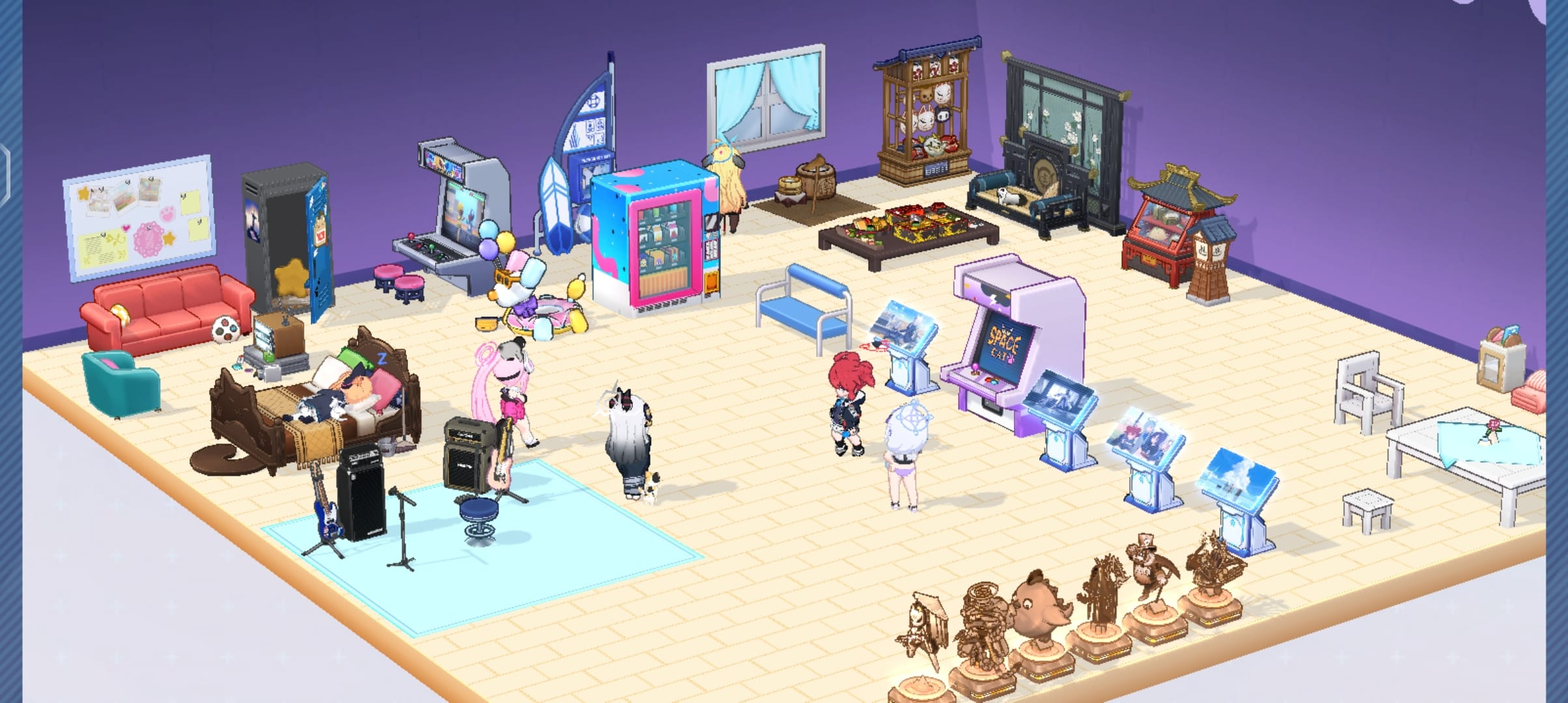 Dekor Cafe | Blue Archive | HoYoLAB