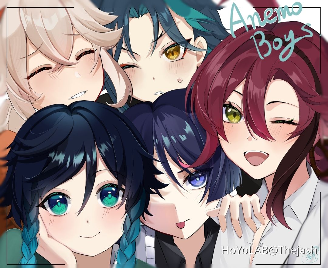 Anemo Boys. Genshin Impact | HoYoLAB