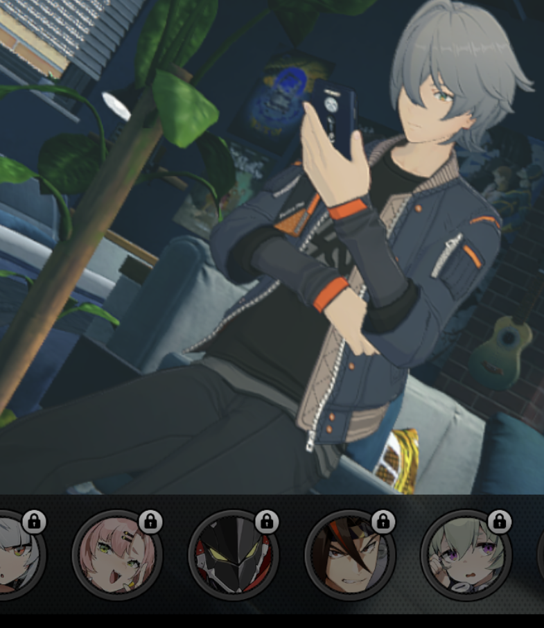 why is bro on the edge of his seat?😭😂 Zenless Zone Zero | HoYoLAB