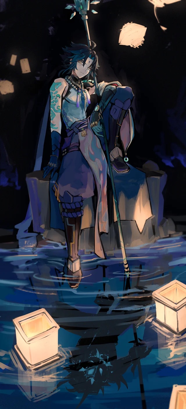 my new background and lock screen Genshin Impact | HoYoLAB