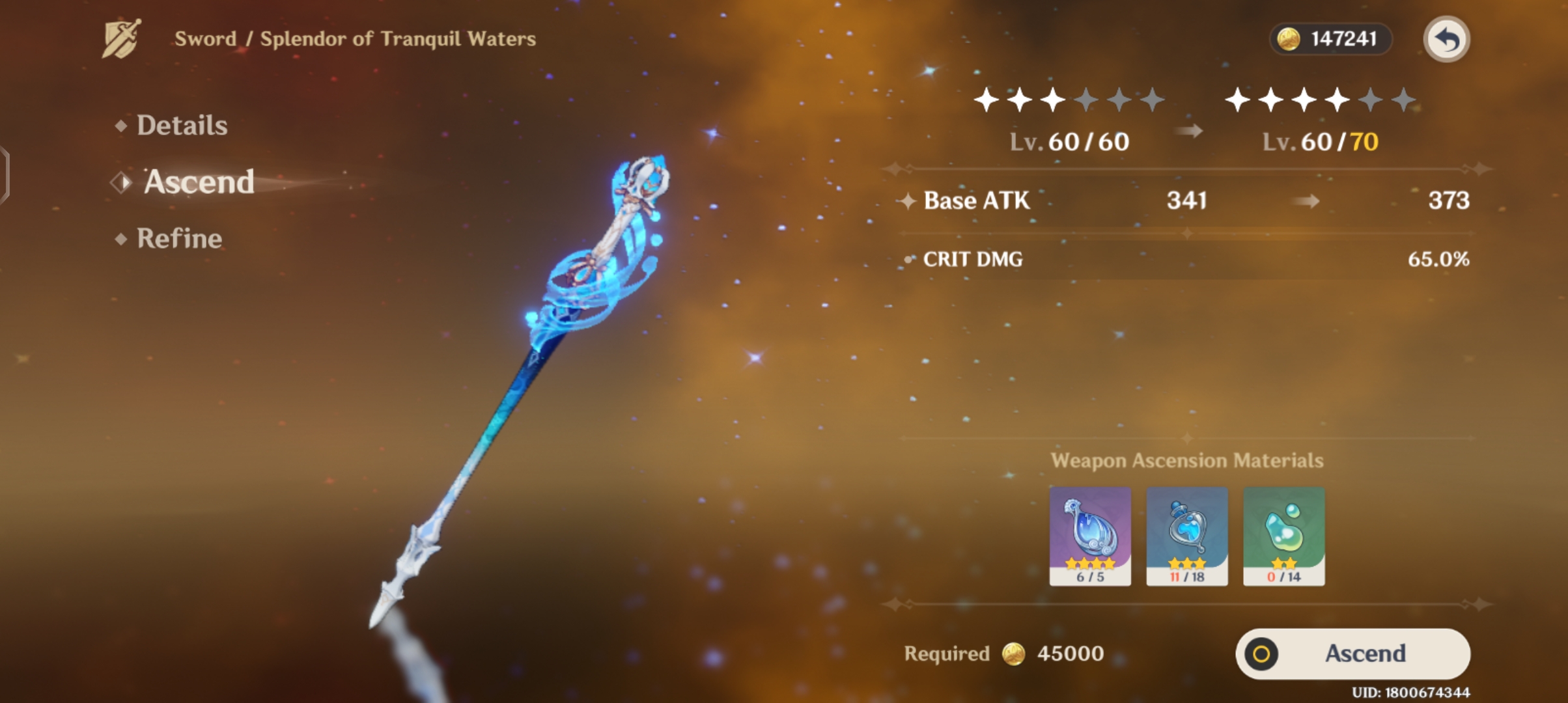 Furina's signature weapon Genshin Impact | HoYoLAB