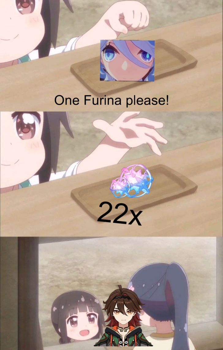 How my Furina pulls went Genshin Impact | HoYoLAB
