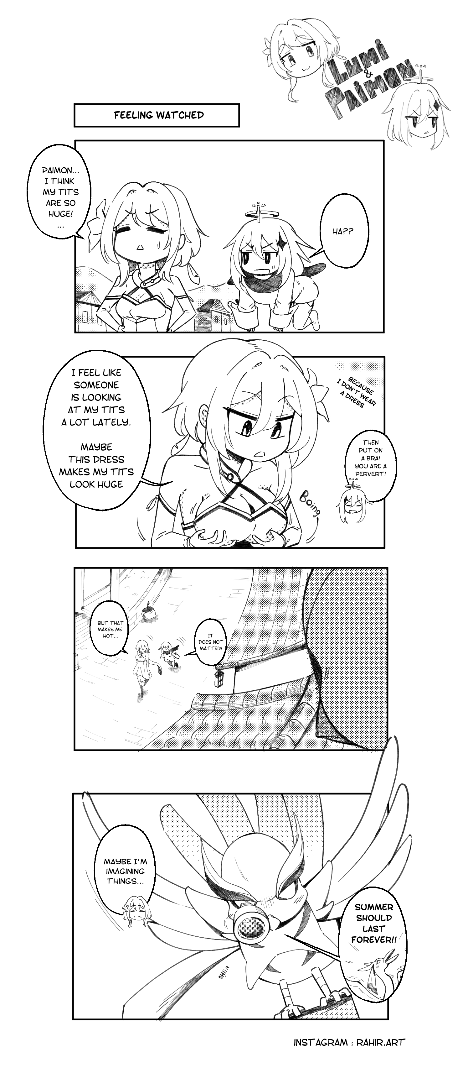 Lumi & Paimon Genshin Impact | HoYoLAB