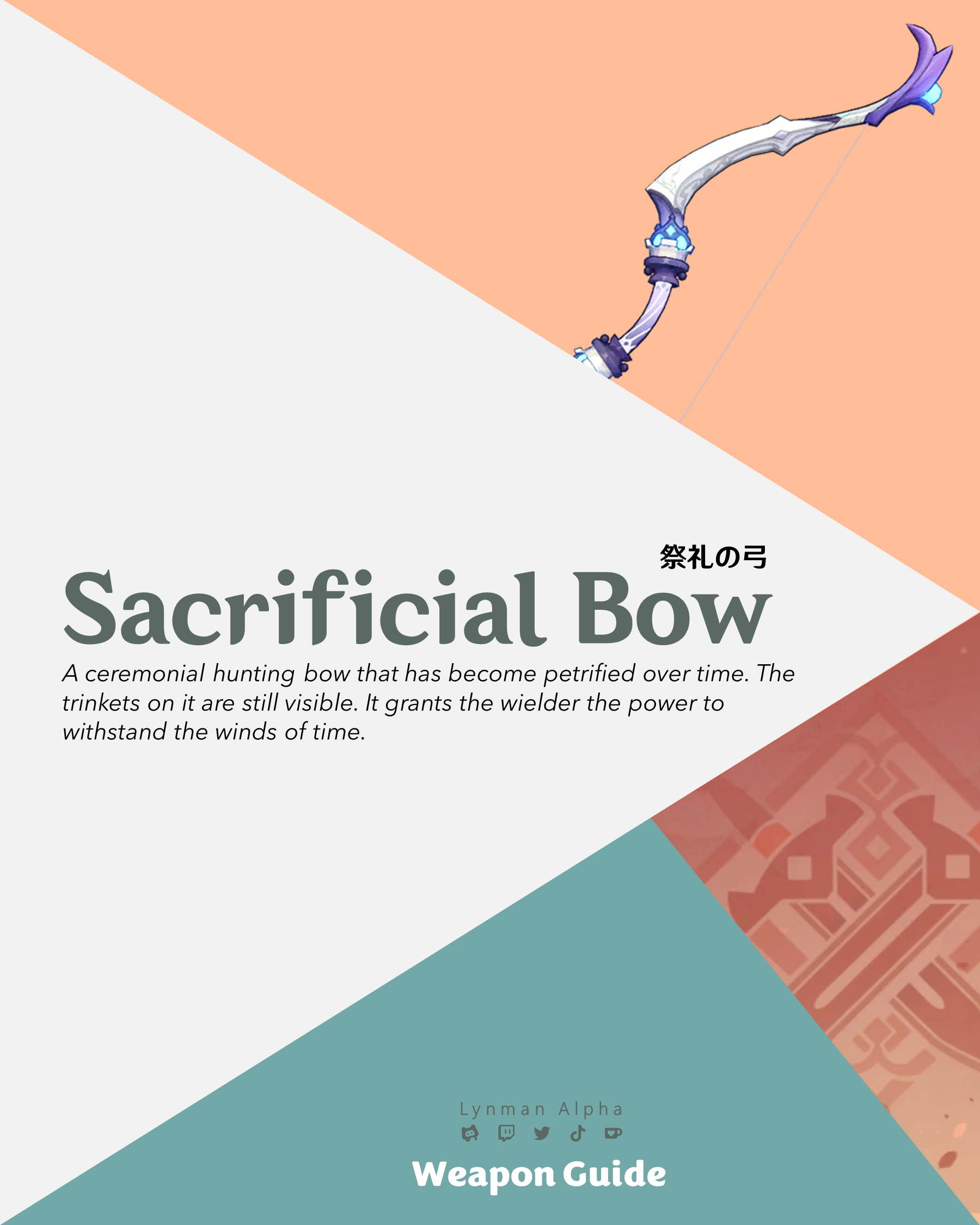 Sacrificial Bow | Genshin Impact Weapon Guide Genshin Impact | HoYoLAB