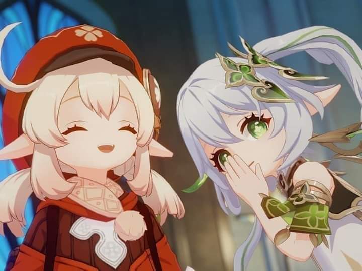 Klee + Nahida = Burn reaction Genshin Impact | HoYoLAB