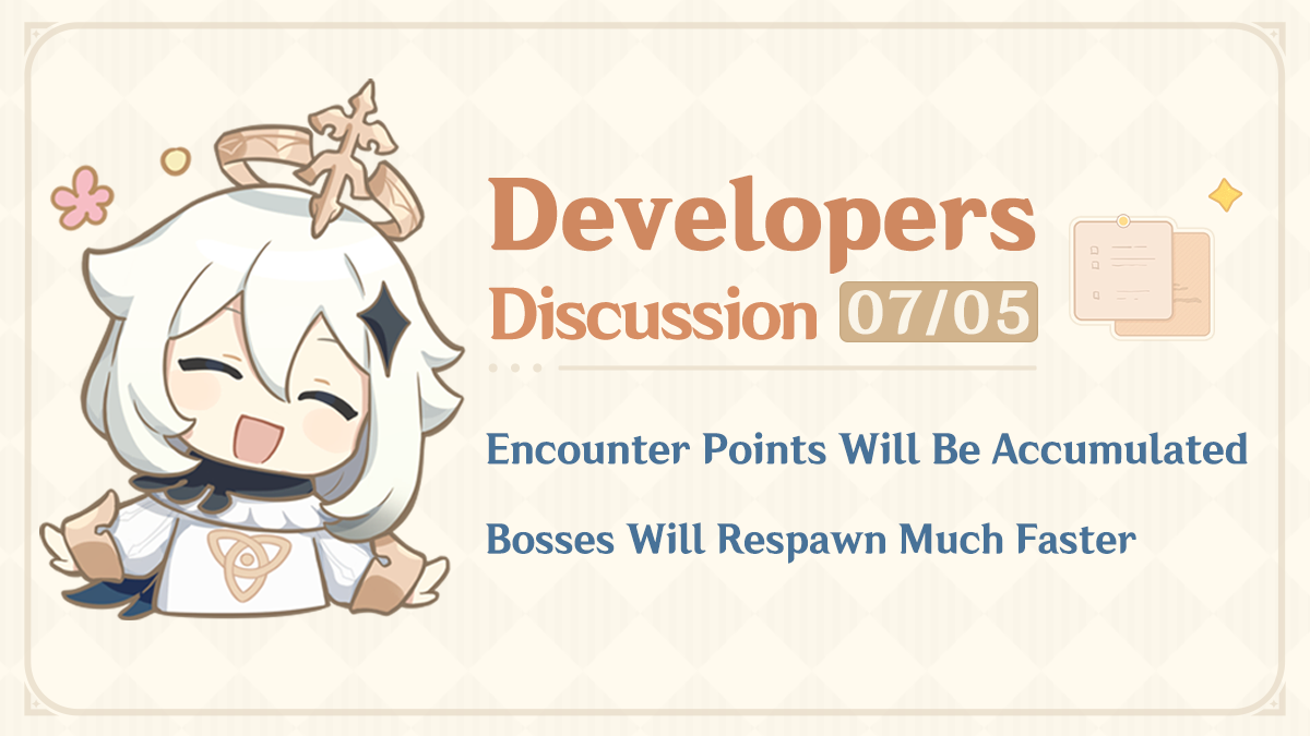 Encounter Points Will Be Accumulated, and Bosses Will Respawn Much ...