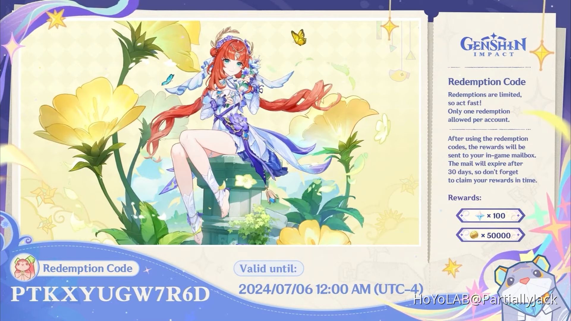 Last Code! (Genshin Impact 4.7) Genshin Impact | HoYoLAB