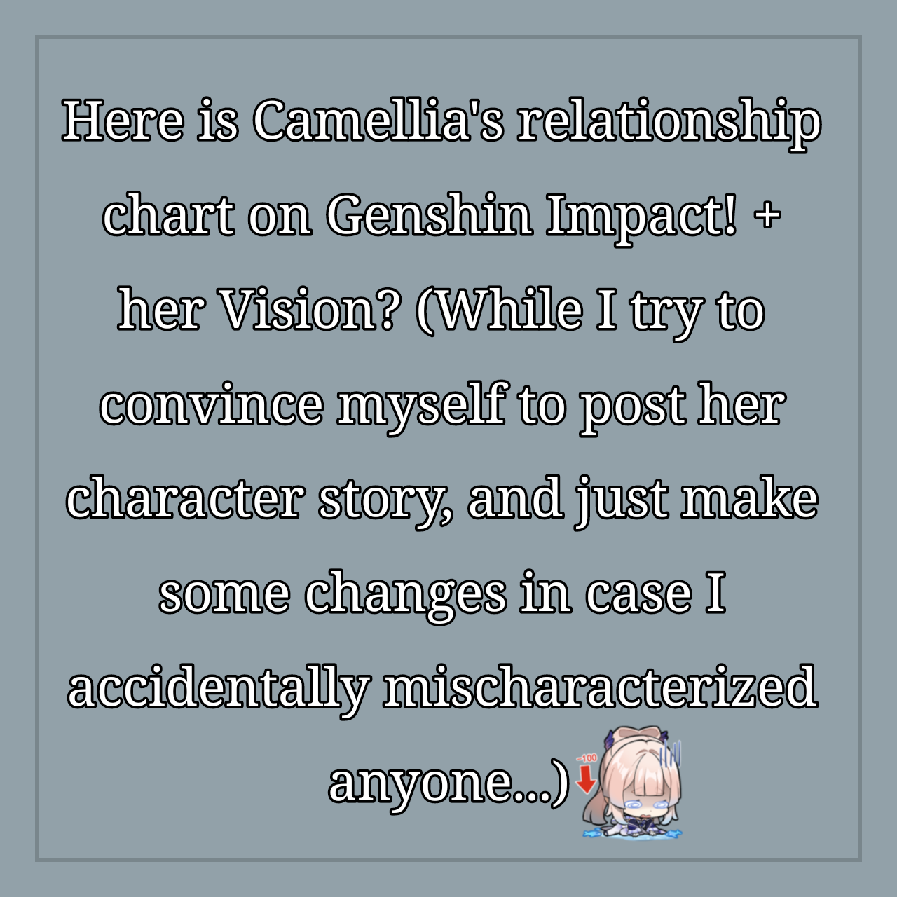 My OC's Relationship Chart + Vision? Genshin Impact | HoYoLAB