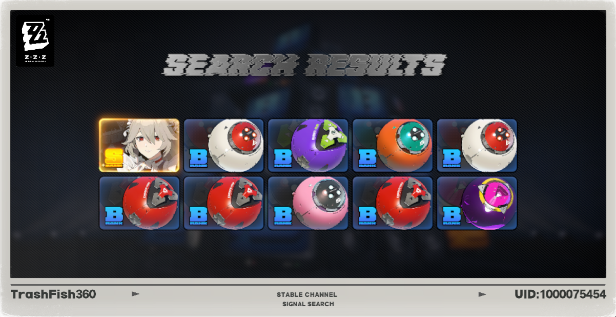 First S rank Zenless Zone Zero | HoYoLAB