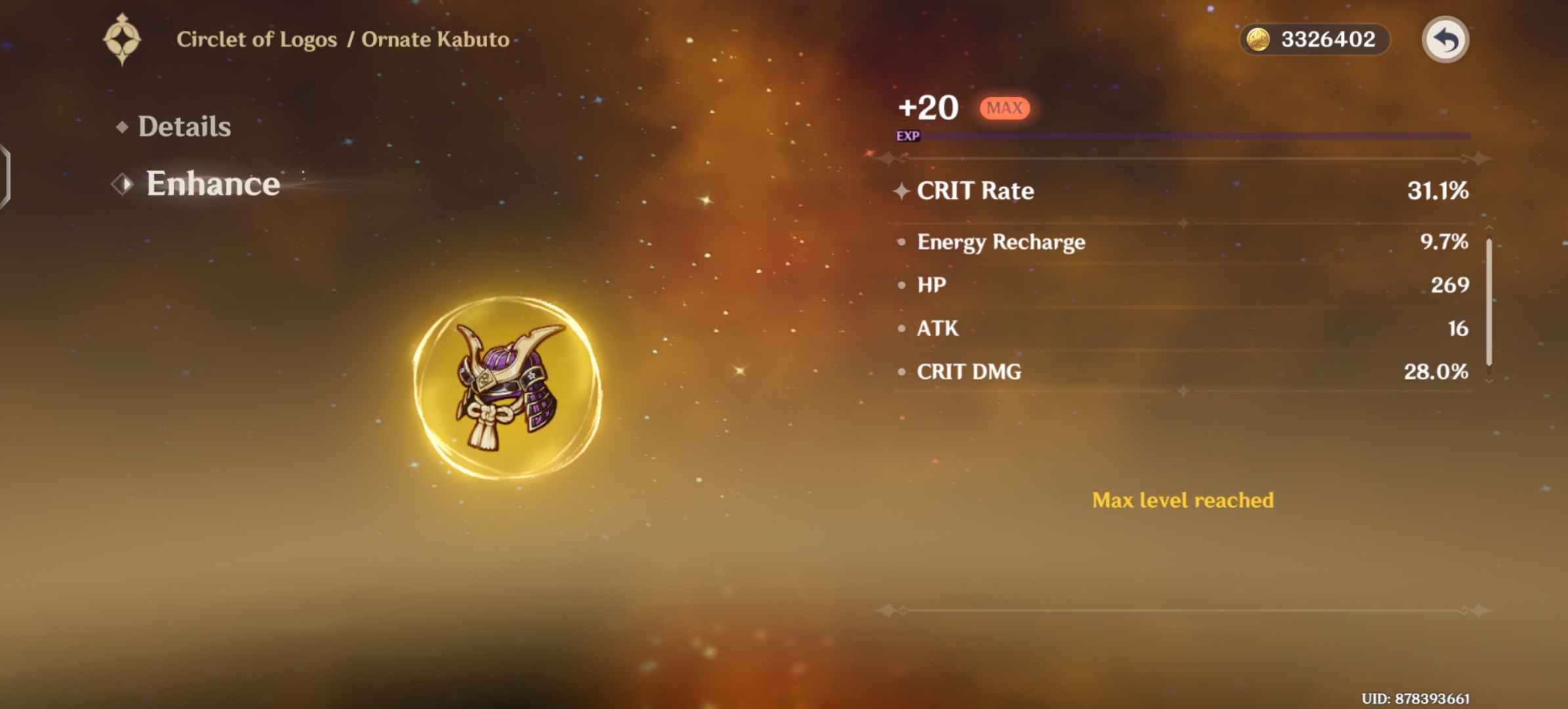 Finally have good circlet for her and now she's top 1% on Akasha ...
