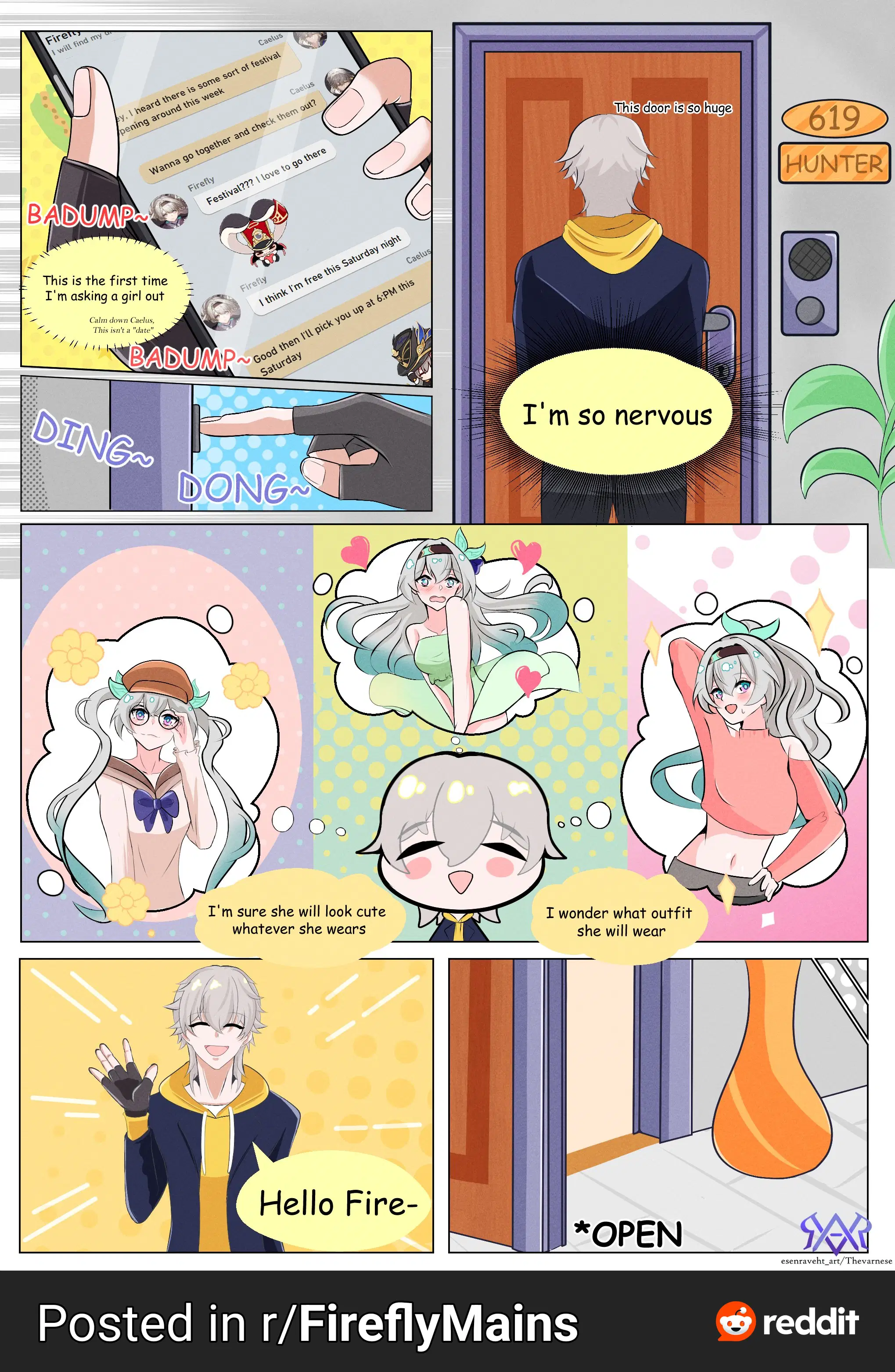 Cealus asking Firefly Out On A Date Honkai: Star Rail | HoYoLAB