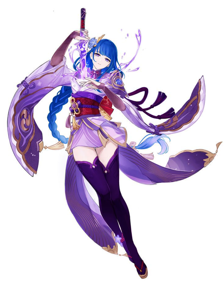 Raiden color swap because I'm bored Genshin Impact | HoYoLAB