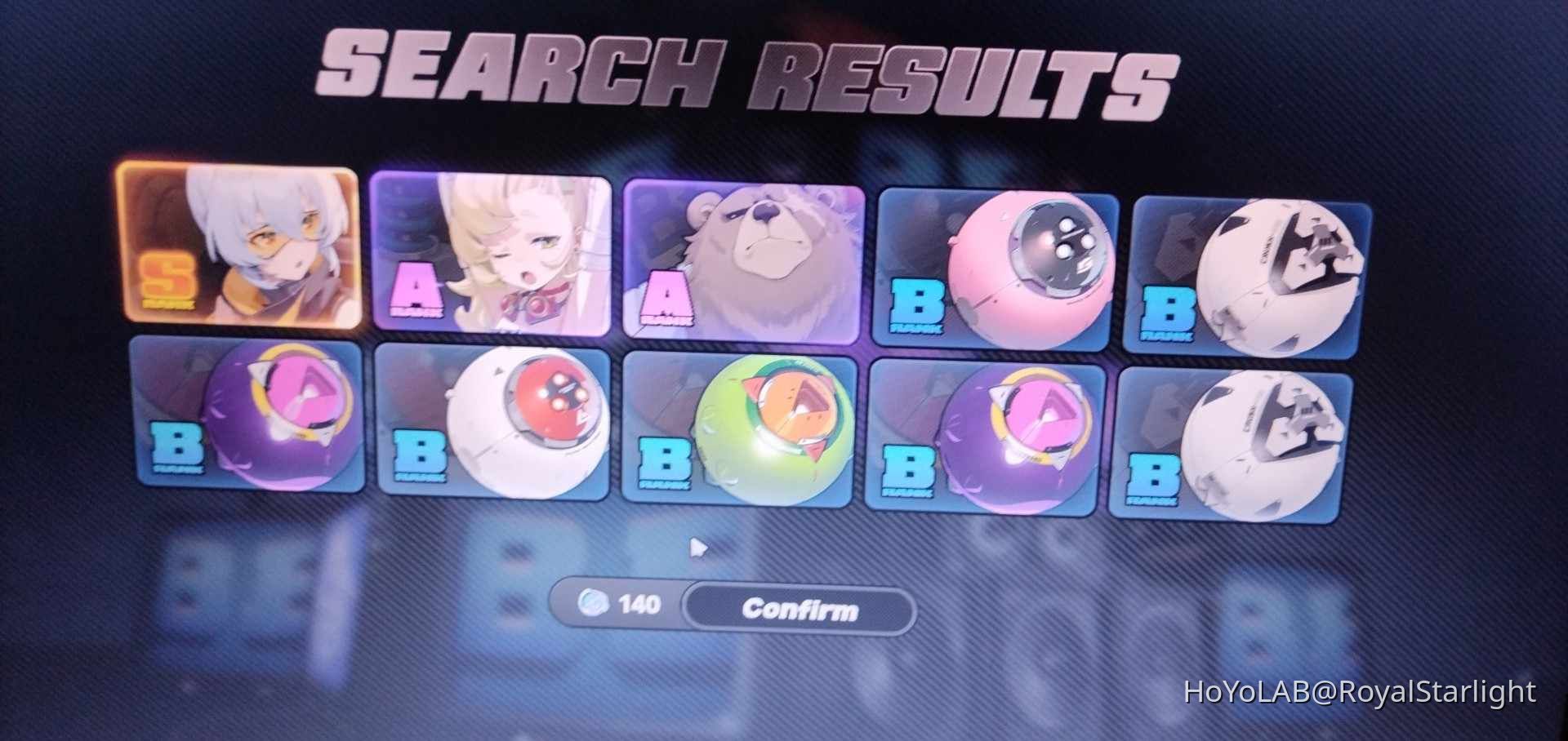 Luck?? I got an S-Rank on my 20th pull. Zenless Zone Zero | HoYoLAB