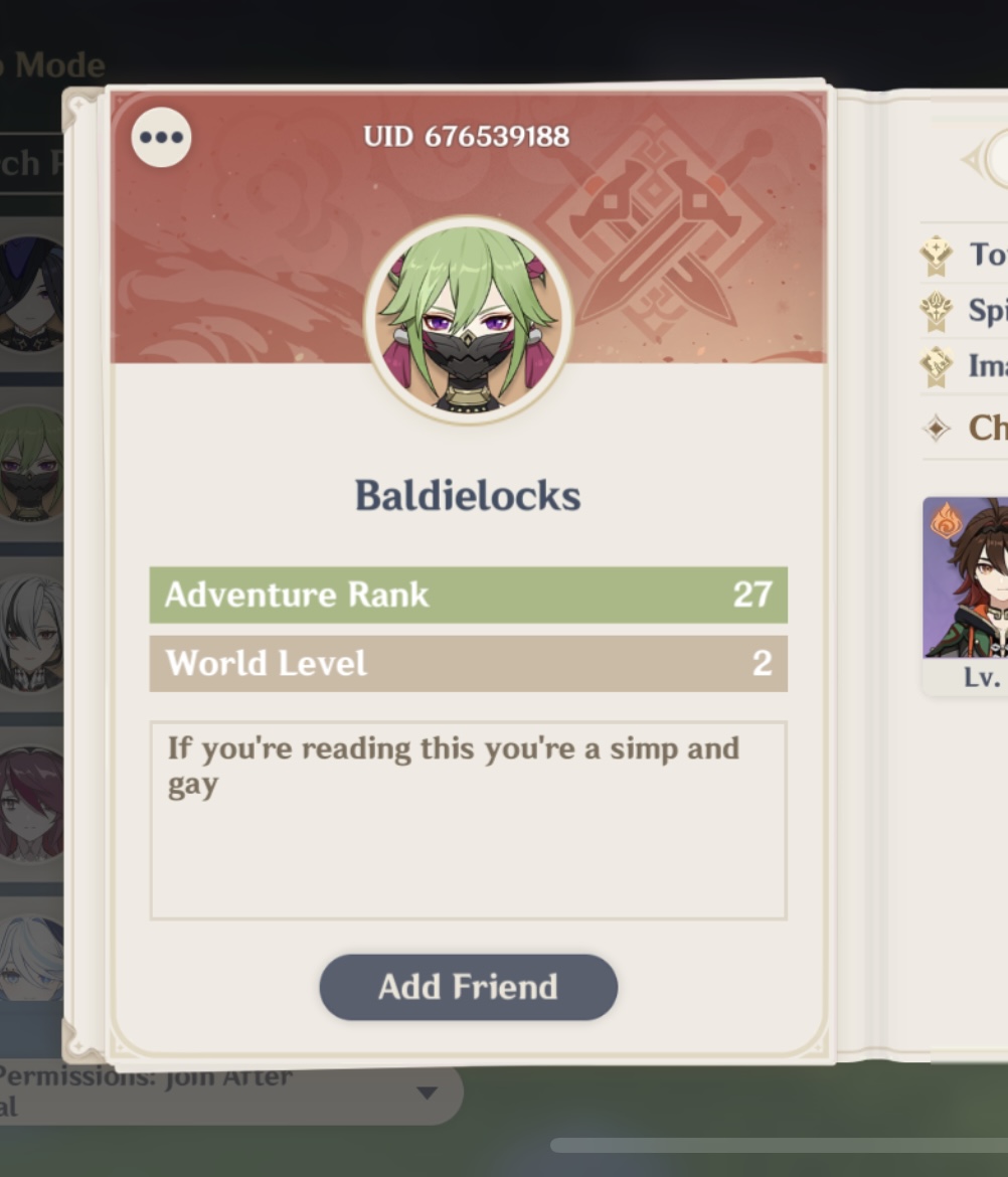 Some interesting signatures Genshin Impact | HoYoLAB