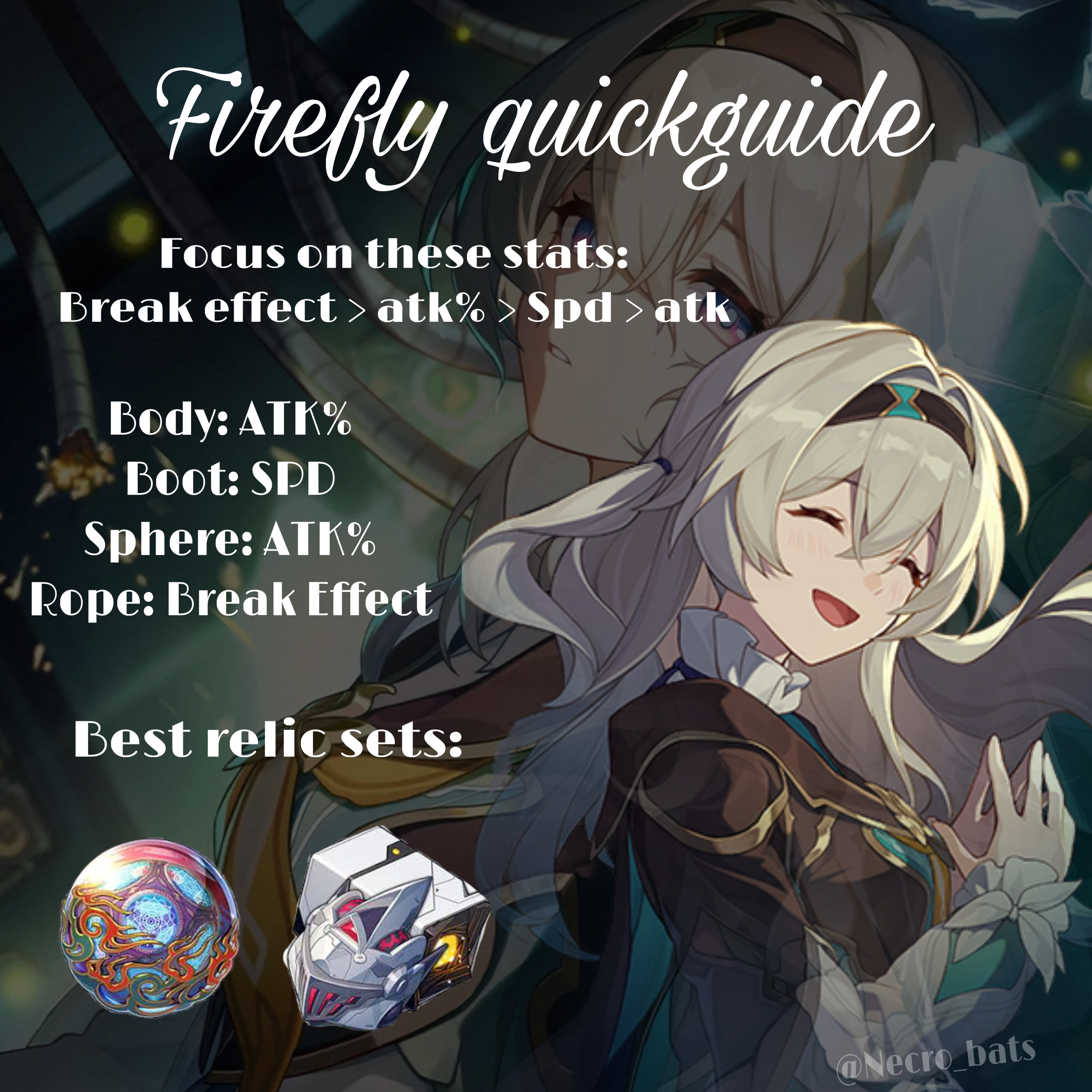 I made a guide to Firefly! Honkai: Star Rail | HoYoLAB