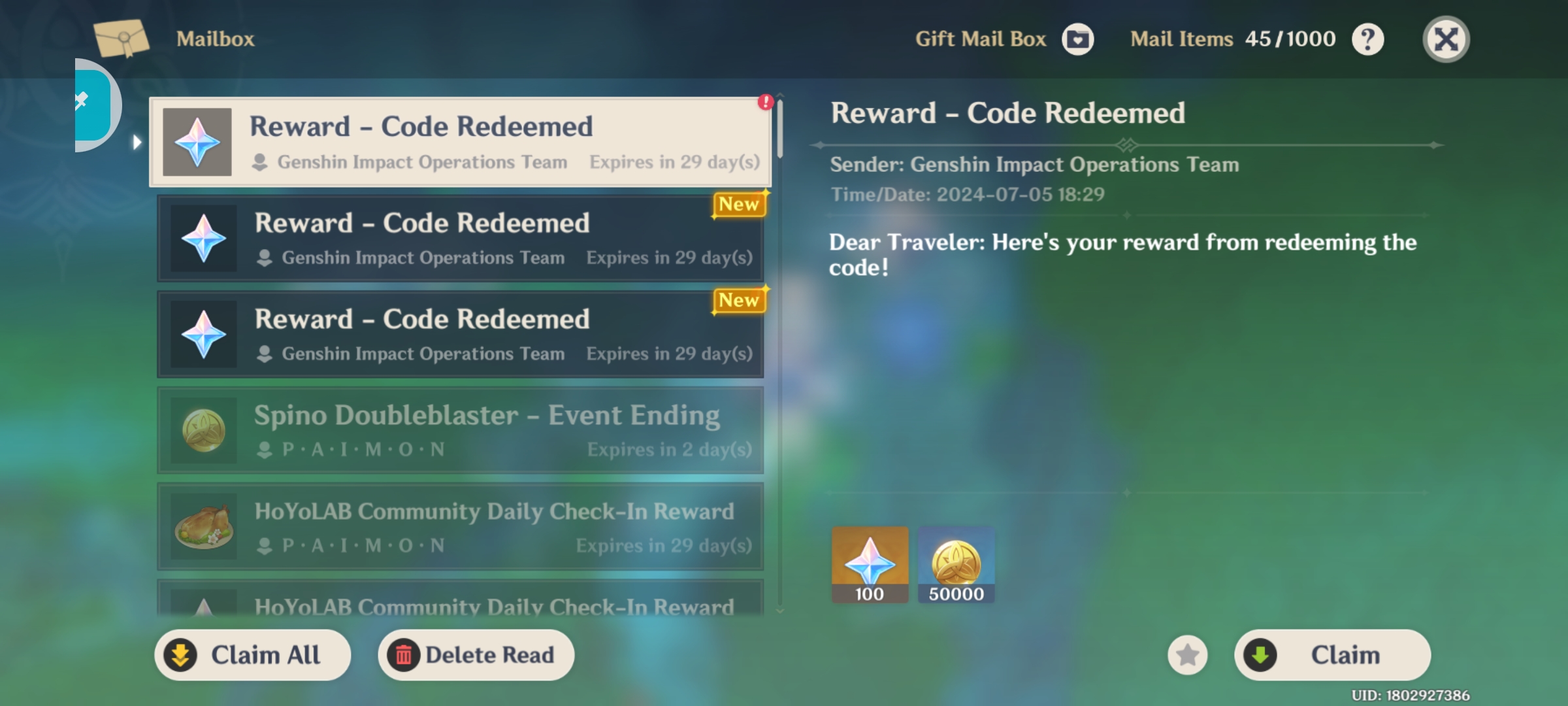 NEW REDEEM CODES FROM 4.8 LIVE STREAM. 300 Primogems!!! Genshin Impact ...