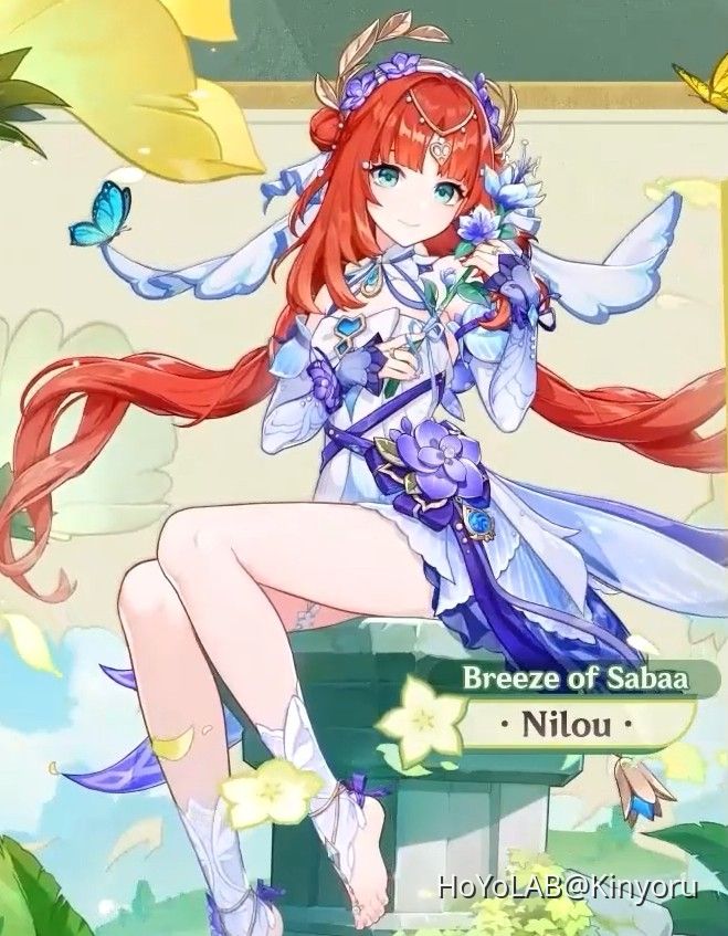 El nuevo traje de Nilou es precioso!!!!!! Genshin Impact | HoYoLAB