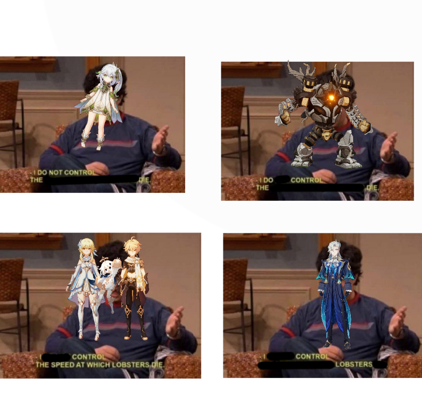 Random meme I made at 6 am Genshin Impact | HoYoLAB