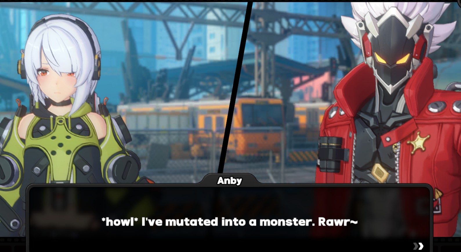 anby scene confirmed hehe d(＞ω＜｡) ( their color palette matches gir so ...