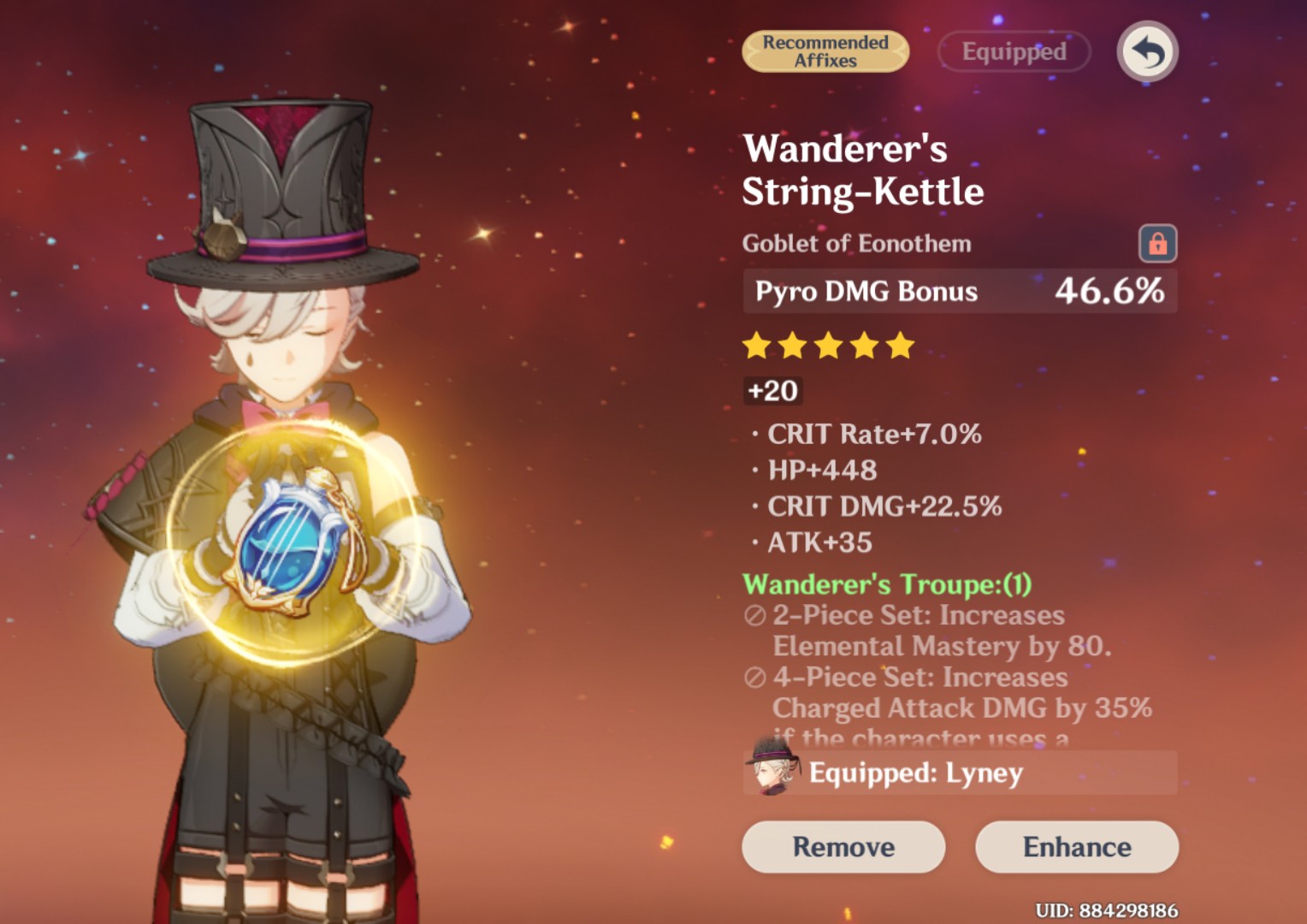 got a nice pyro goblet and some co op pics with my sis Genshin Impact ...