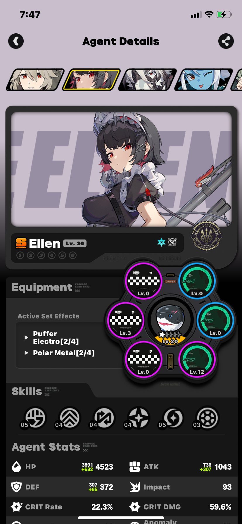 Pulled Ellen’s weapon then did a single on standard and got that ...